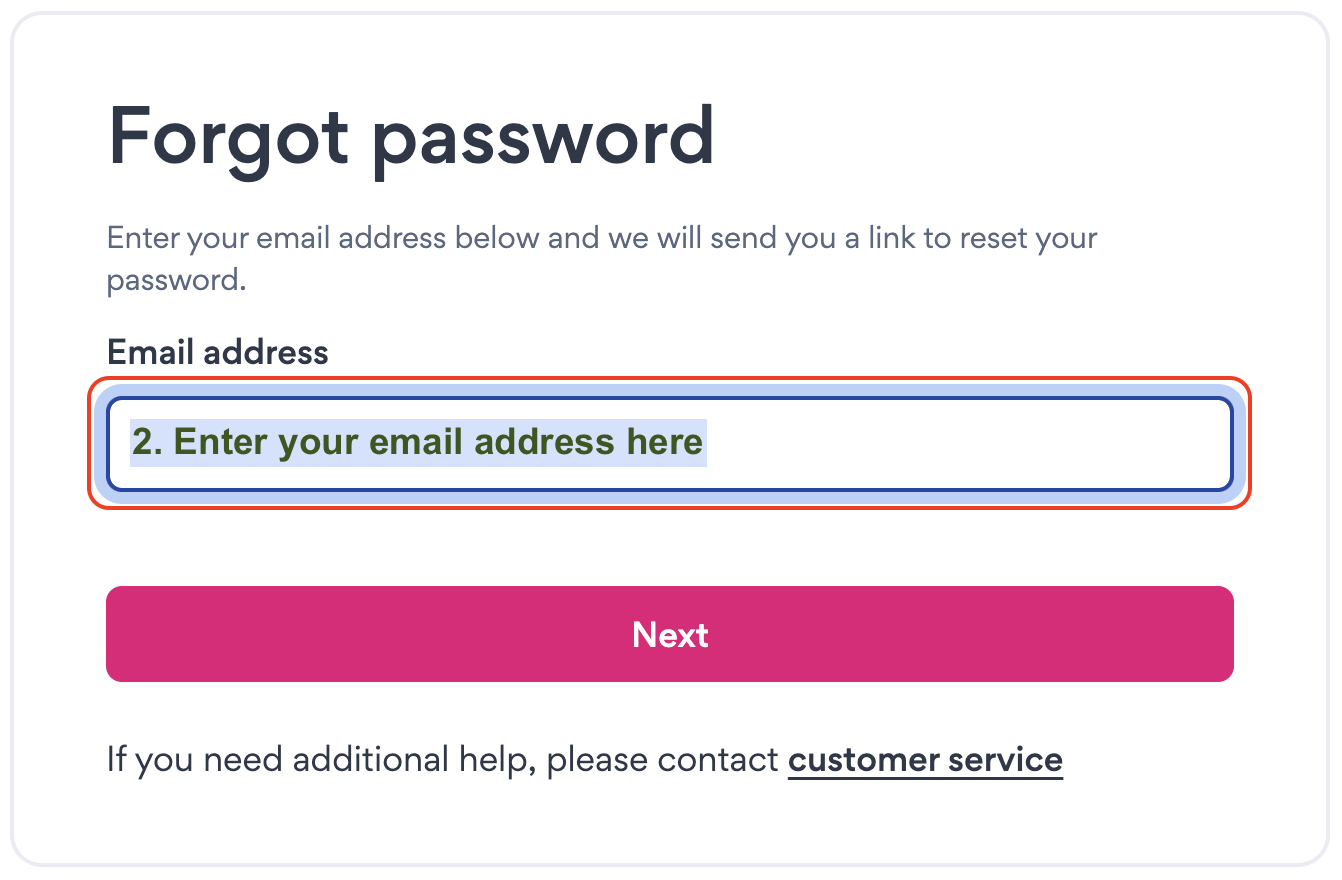 I can't sign in / I have forgotten my password - SEEK Employer